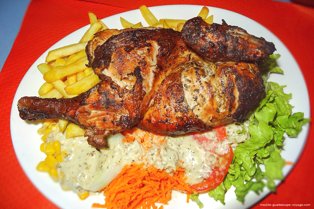 JP poulet grillé Créole - Insolite Guadeloupe Voyage